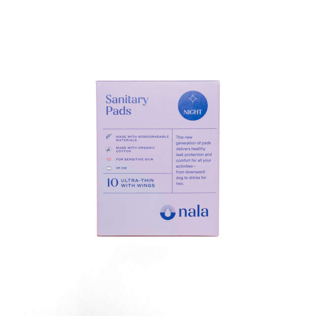 Buy Nala Woman Biodegradable Night Pads - Philippines - Calyxta