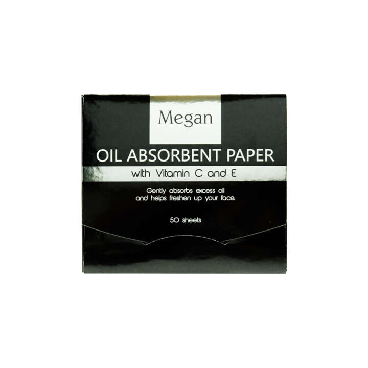 Buy Megan Oil Absorbent Paper with Vitamin C & E - Philippines - Calyxta